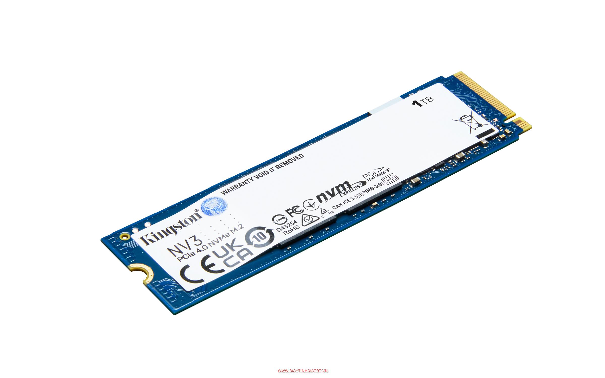 Ổ cứng SSD Kingston NV3 1TB PCIe 4.0 x4 M.2 NVMe (SNV3S/1000G) | Vi ...